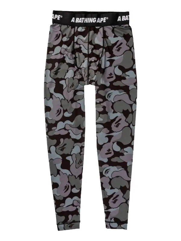 A BATHING APE X Adidas Sb Tights - Black