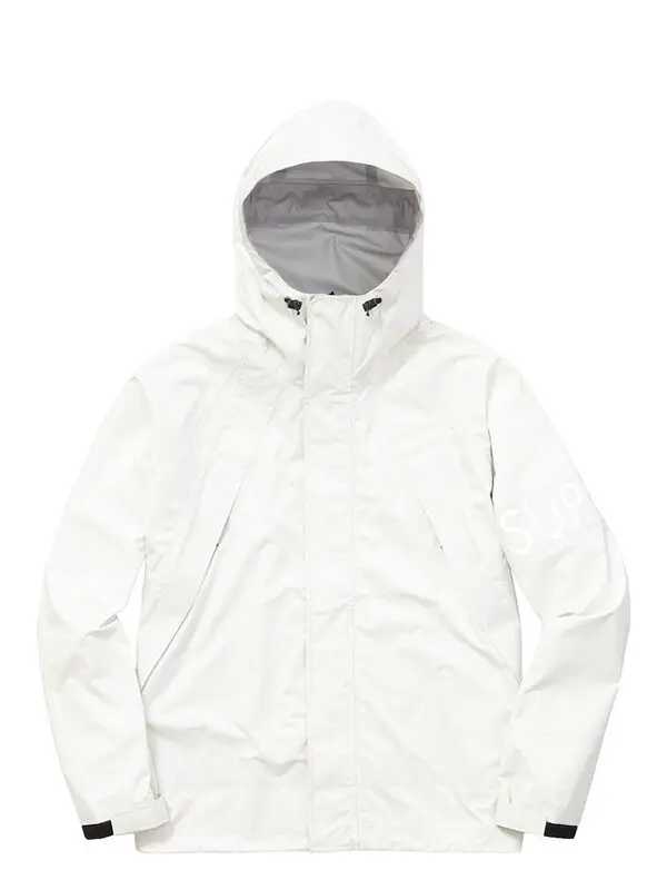 Supreme Apex Taped Seam Jacket - Off White