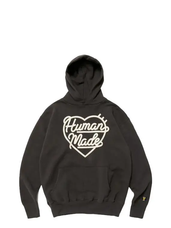 HUMAN MADE Heart Tsuriami Hoodie - Black