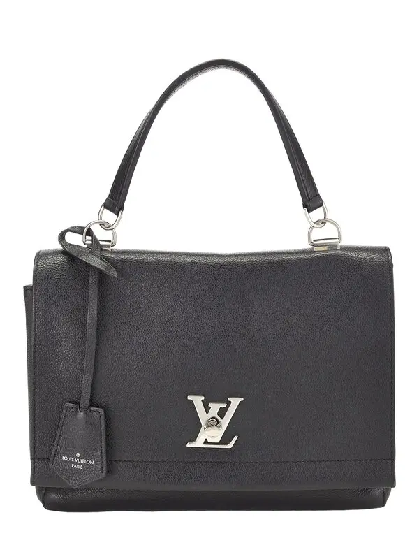 LOUIS VUITTON Leather Lockme Ii - Black