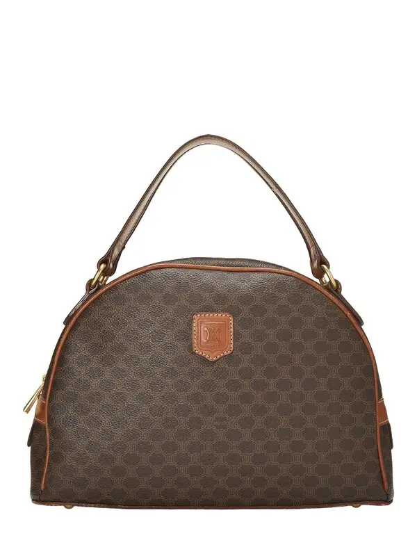 Celine Macadam Handbag - Brown
