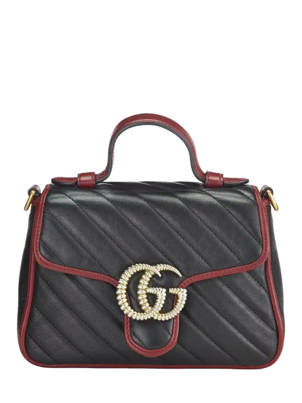 Gucci Gg Marmont Top Handle Bag - Multi