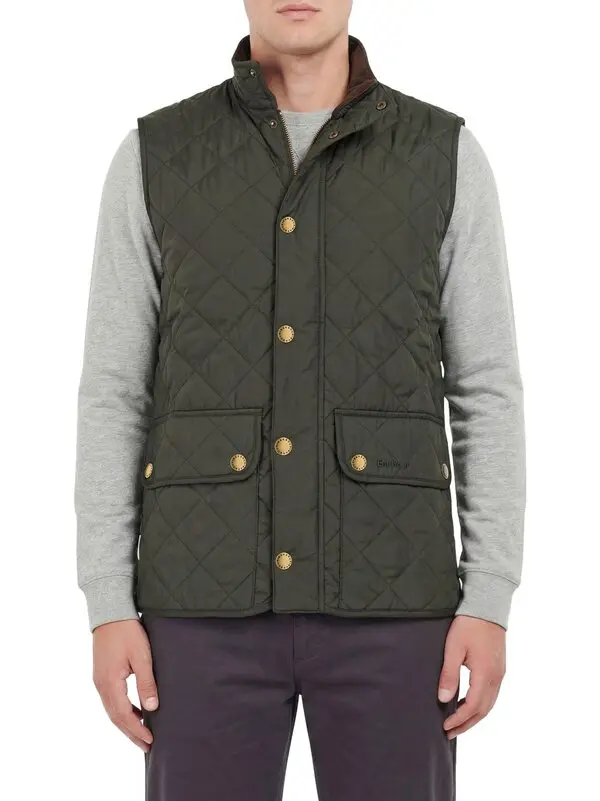 Barbour Suit Vest - Forest Green