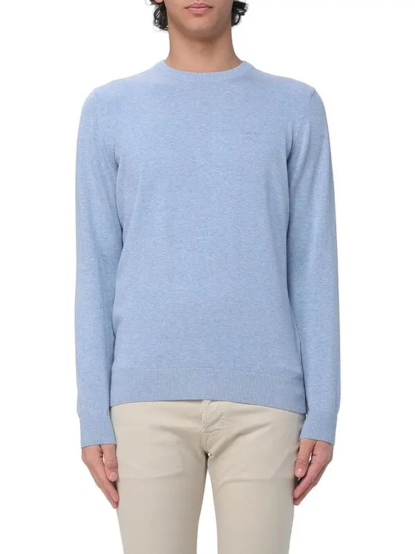 Barbour Crew Neck Sweater - Blue 1