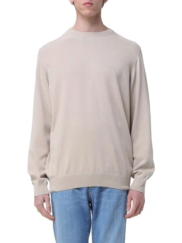 Barbour Crew Neck Sweater - Grey