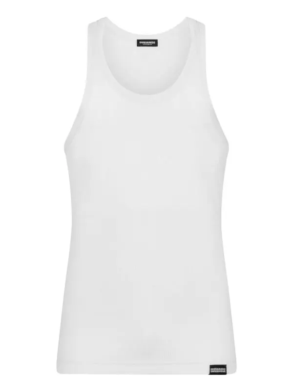 Dsquared2 Scoop-neck Tank Top - White