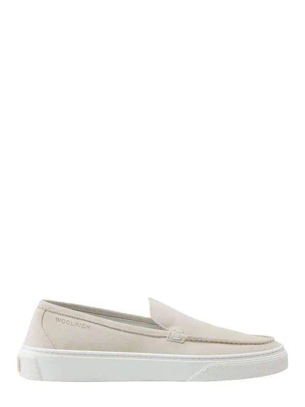 Woolrich Suede Slip-on Loafers - Neutrals
