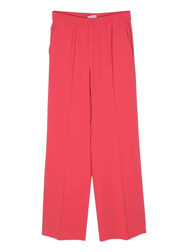 Alberto Biani Cady Straight-leg Trousers - Pink