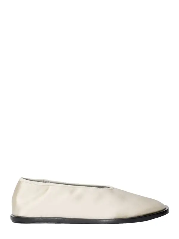 Proenza Schouler Square-toe Leather Mules - White