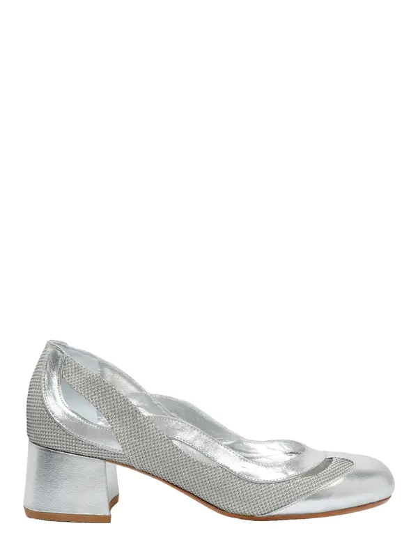 STUDIO CHOFAKIAN Ritcher 40mm Pumps - Silver