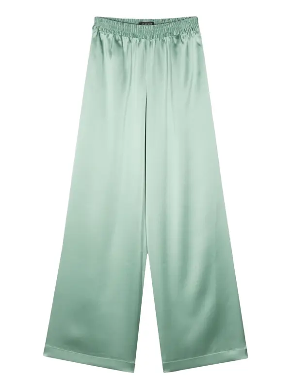 GIANLUCA CAPANNOLO Antonella Palazzo Pants - Green