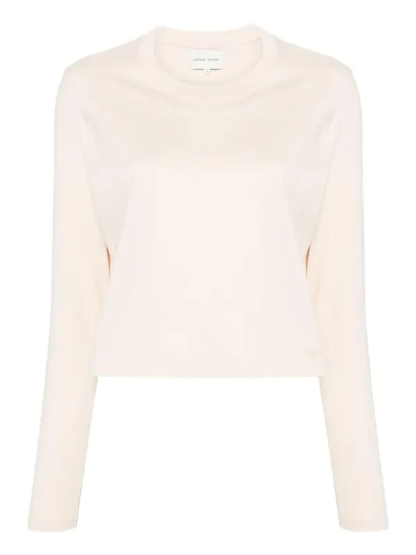 Loulou De Saison Crew-neck Cotton T-shirt - Pink