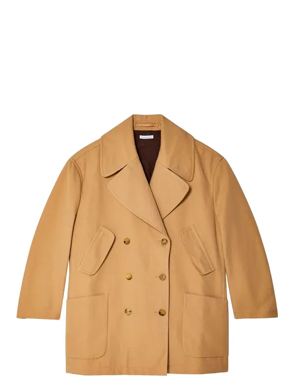 NICCOLO PASQUALETTI Pilota Double-breasted Jacket - Neutrals