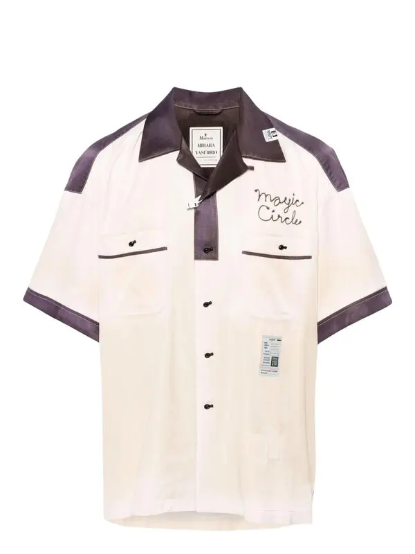Mihara Yasuhiro Bowling S/s Shirts - Neutrals