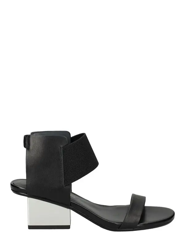 United Nude Raila 60mm Leather Sandals - Black