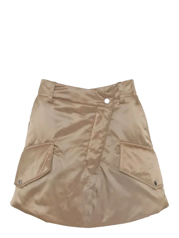 JW Anderson Mini Padded Cargo Skirt - Neutrals