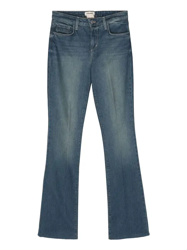L'Agence Ruth Straight-leg Jeans - Blue