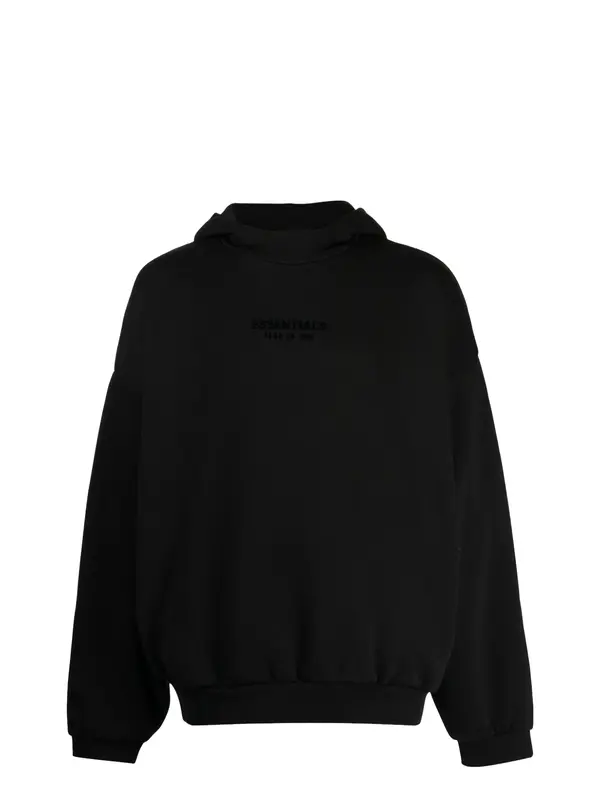 Fear Of God Cotton Hoodie - Black