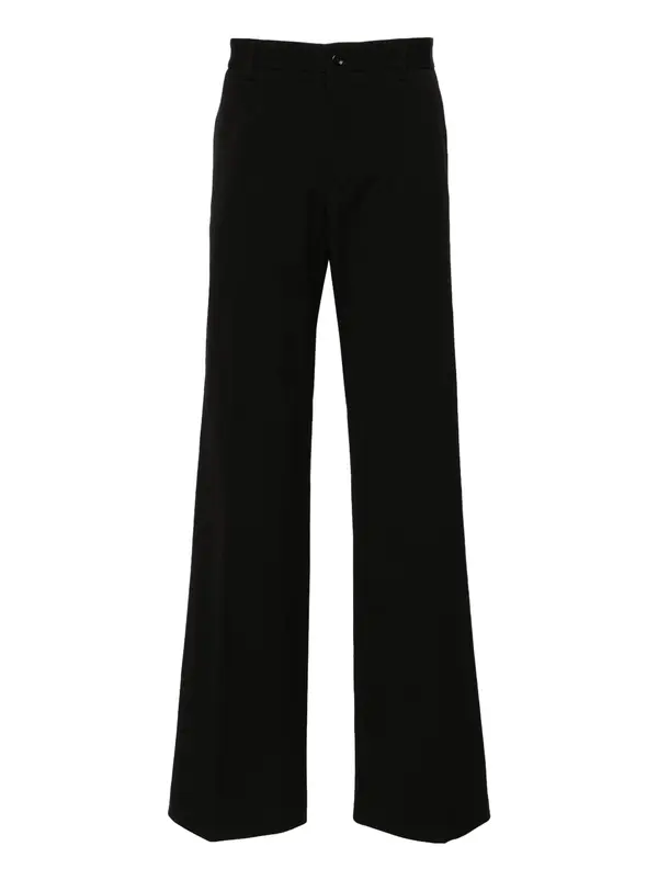Dolce & Gabbana Straight-leg Tailored Trousers - Black