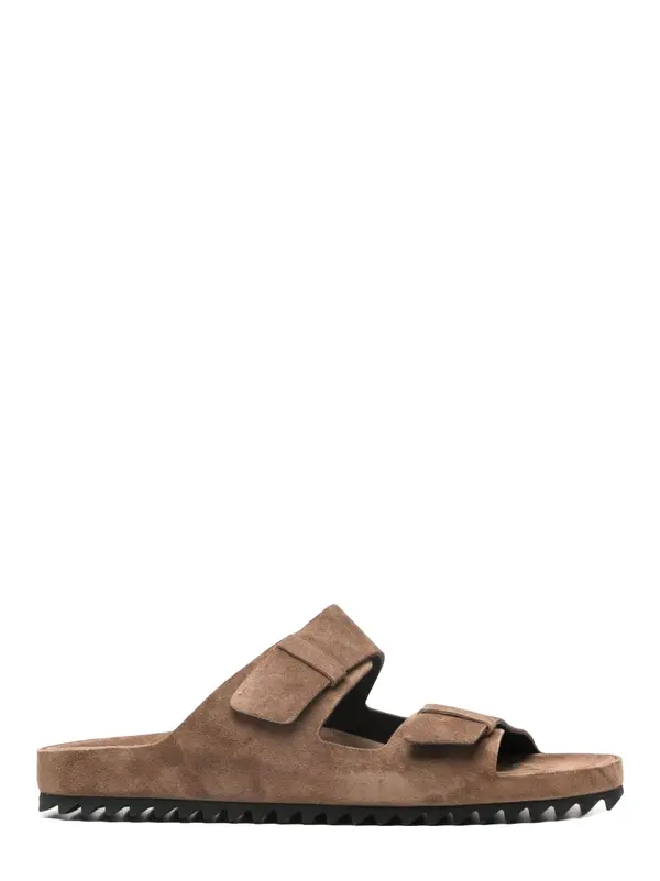 Officine Creative Agora' 002 Suede Sandals - Brown