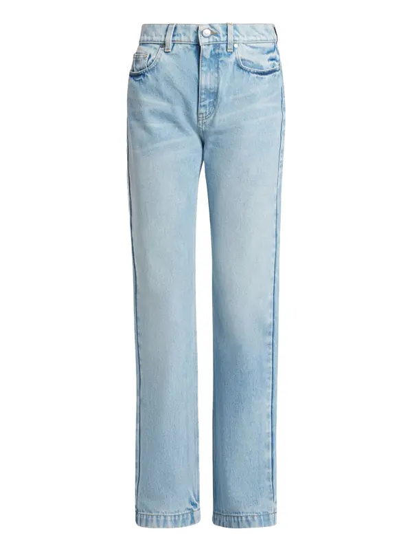 Stella McCartney S Wave-patch Jeans - Blue