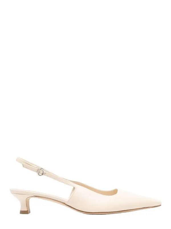 AeydĒ Catrina 35mm Leather Pumps - Neutrals