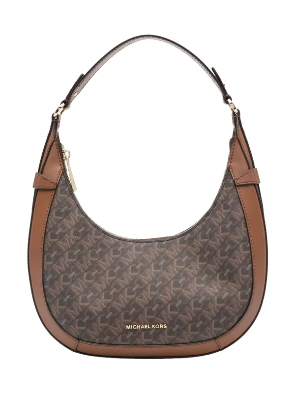 Michael Kors Small Preston Empire Shoulder Bag - Brown