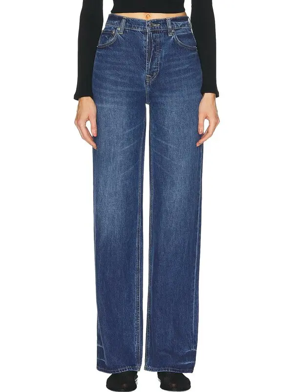GRLFRND Brooklyn High-rise Straight Jeans - Humboldt