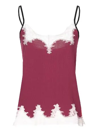 Pinko Lace-trimmed Camisole - Red