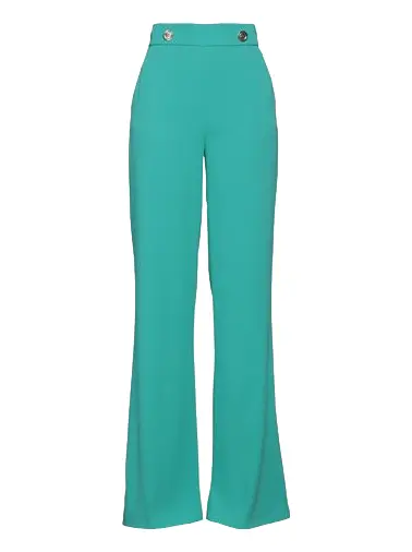 Pinko Wide-leg Crepe Pants - Blue