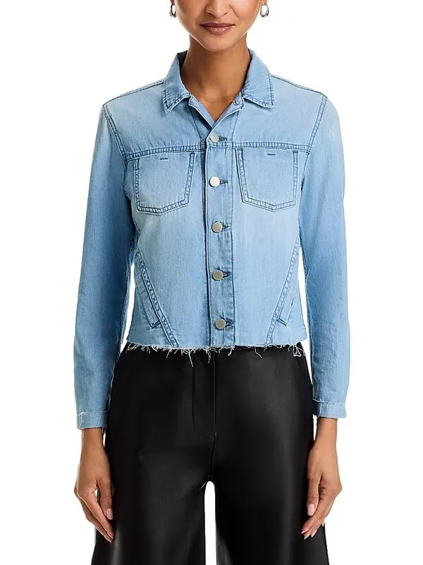 L'Agence Janelle Denim Jacket - Lozano