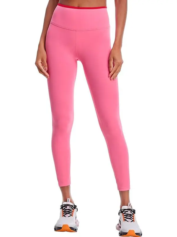 Splits59 High Waisted 7/8 Leggings - Strawberry/pirate Red