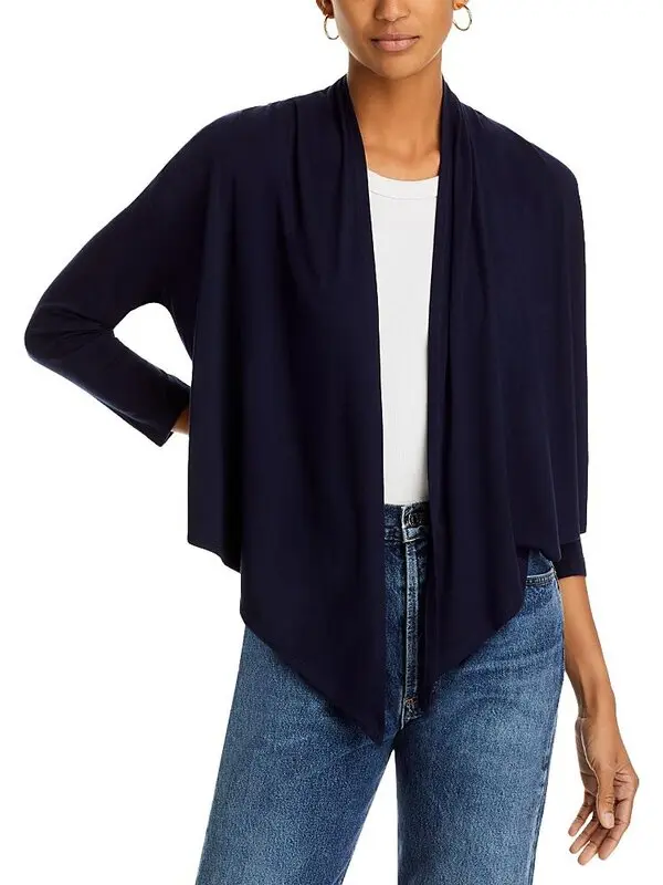 Karen Kane Calli Open Front Cardigan - Navy