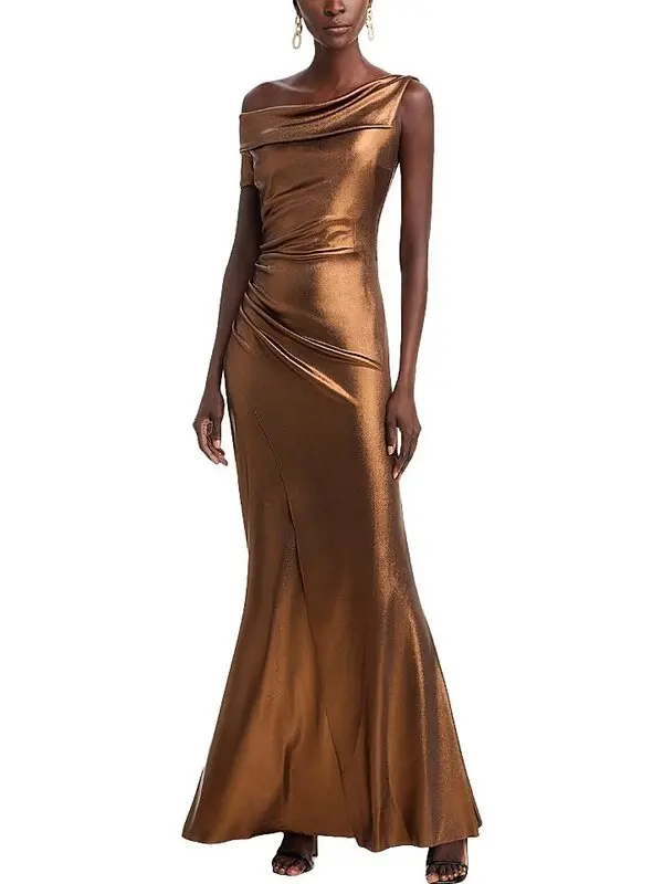 Chiara Boni La Petite Robe Koppany Splendid Gown - Bronze