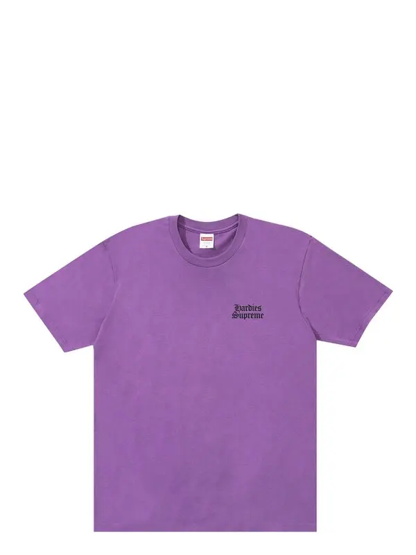 Supreme X Hardies Dog Tee - Purple