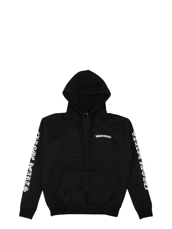 Chrome Hearts Script Logo Hoodie - Black