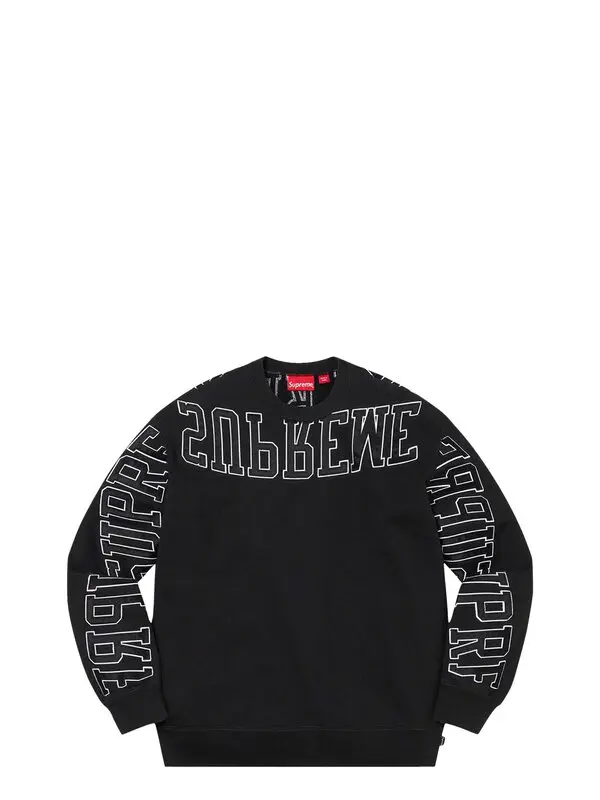 Supreme Multi Arc Crewneck - Black