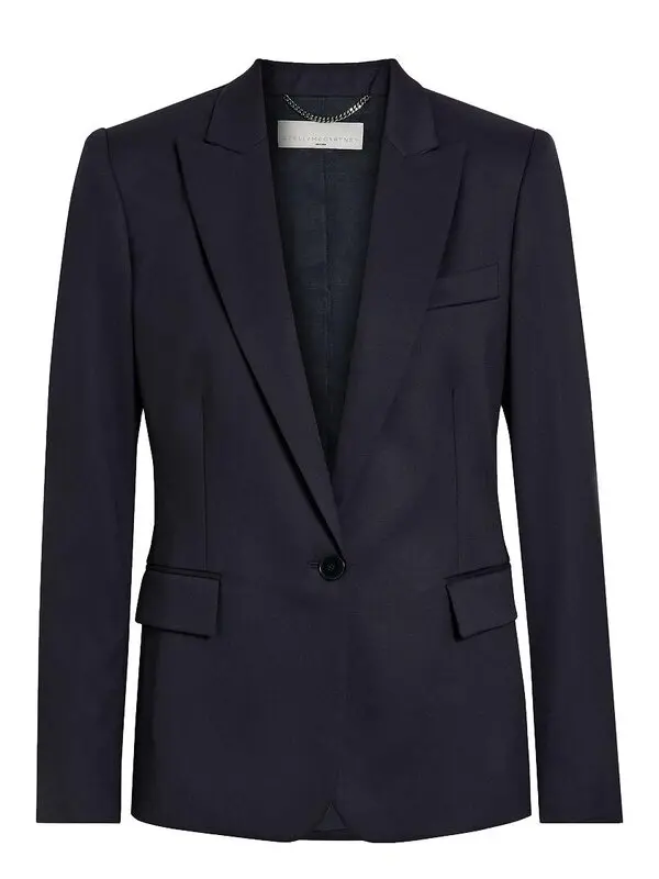 Stella McCartney Wool-twill Blazer - Navy