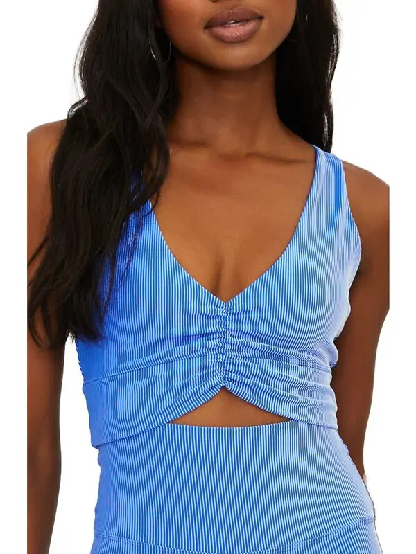 Beach Riot Mindy Sports Bra - Riviera Two Tone