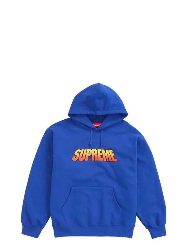 Supreme Gradient Hooded Sweatshirt - Royal