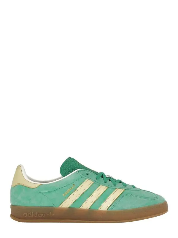 Adidas Gazelle Indoor Sneakers - Semi Court Green/almost Yellow/gum
