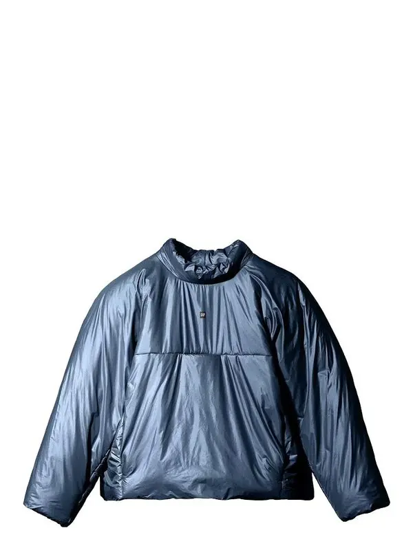 Yeezy Mock Neck Pullover - Dark Blue