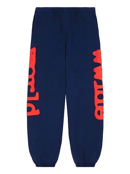 SP5DER Beluga Sweatpants - Navy Blue