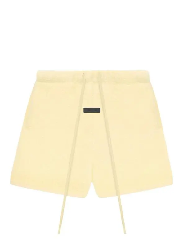 Fear Of God Essentials Polar Fleece Short - Garden Yellow
