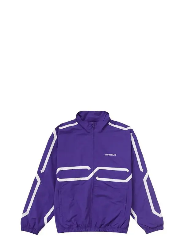 Supreme Inset Link Track Jacket - Purple