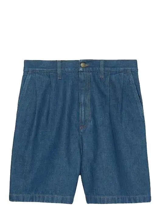 Gucci Lovelight Denim Shorts - Blue
