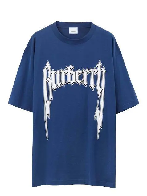 Burberry Graphic Logoshortsleeve T-shirt - Blue