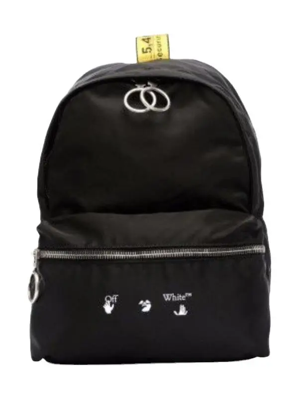 Off-White Mini Industrial Strap Backpack - Black