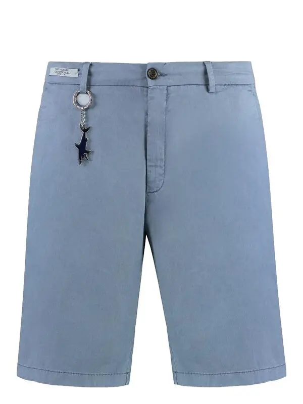 Paul & Shark Cotton Bermuda Shorts - Blue
