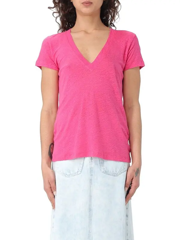 IRO PARIS T-shirt - Fuchsia